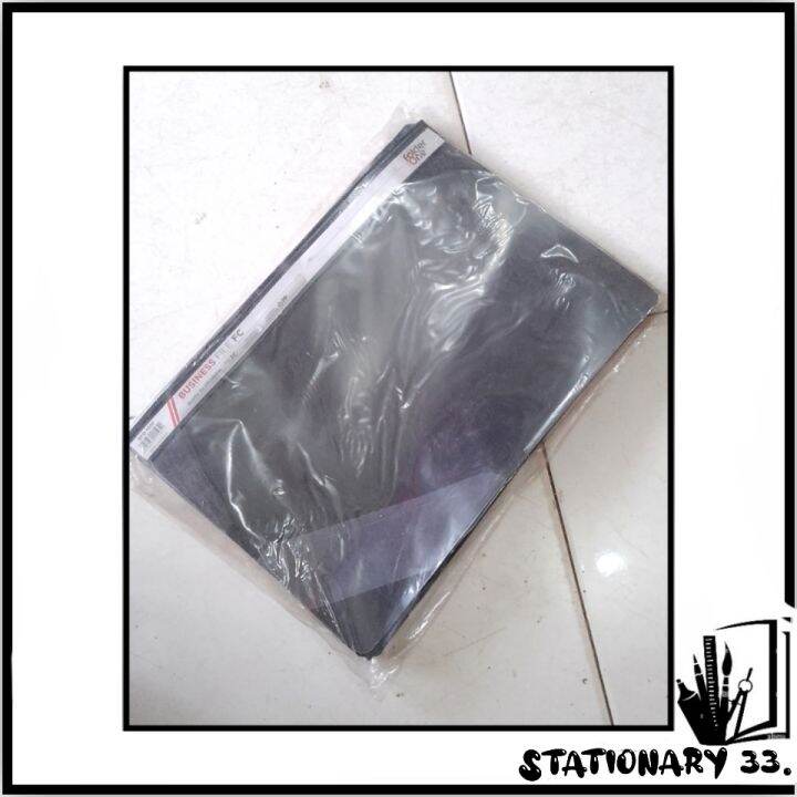 1 Pak Business File / Map Snelhecter Plastik Folio Warna Hitam | Lazada ...