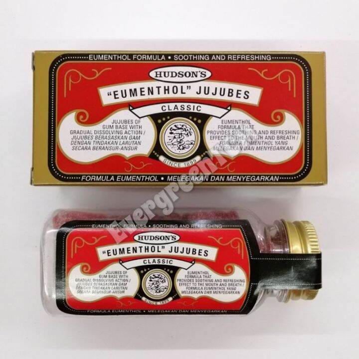Hudson's Eumenthol Jujubes Classic (Candy) | Lazada