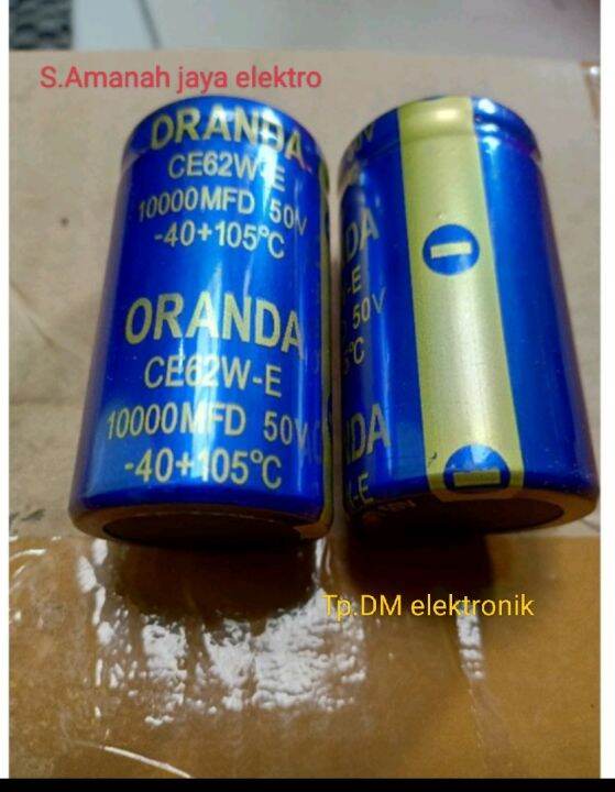 Elco 10000uf 50v oranda | Lazada Indonesia