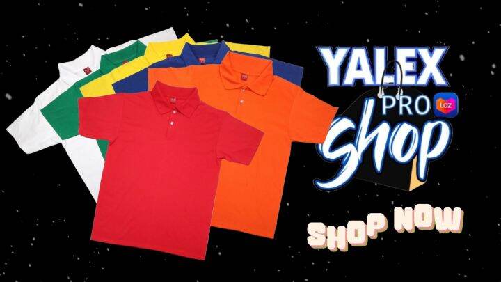 YALEX T-SHIRTS PLAIN GREEN SERIES- /ADULT/ RED LABEL COLLARED | Lazada PH