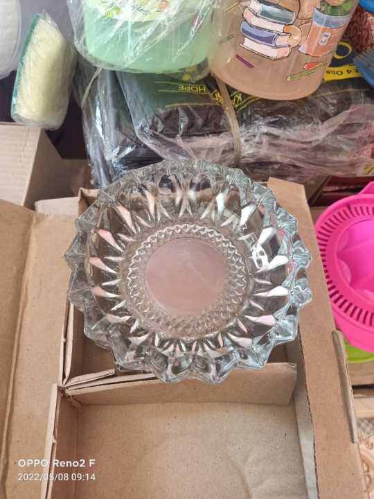 Asbak Beling Tanggung/Asbak Rokok bahan Beling Tebal/Merk Kedaung KIG ...