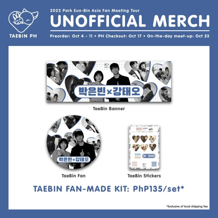 TaeBin Fan-made kit (Park Eun-bin & Kang Tae-oh | Lazada PH