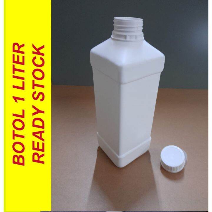 BOTOL HDPE 1 LITER TEBAL | Lazada