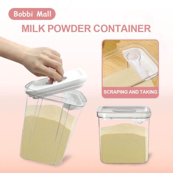 Bobbi Baby Milk Powder Container Milk Powder Keep Wet Air Out Box Thick ...