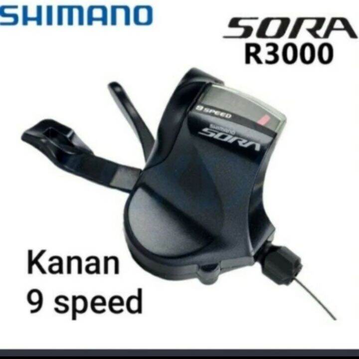 Shifter Shimano 9 speed Sora SL-R3000 Flat Bar Right Only | Lazada ...