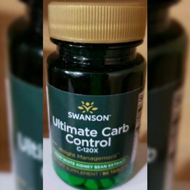 Ultimate Carb Control from White Kidney Extract 90 tablets C-120X EXPIRY: August 2024 Swanson ...