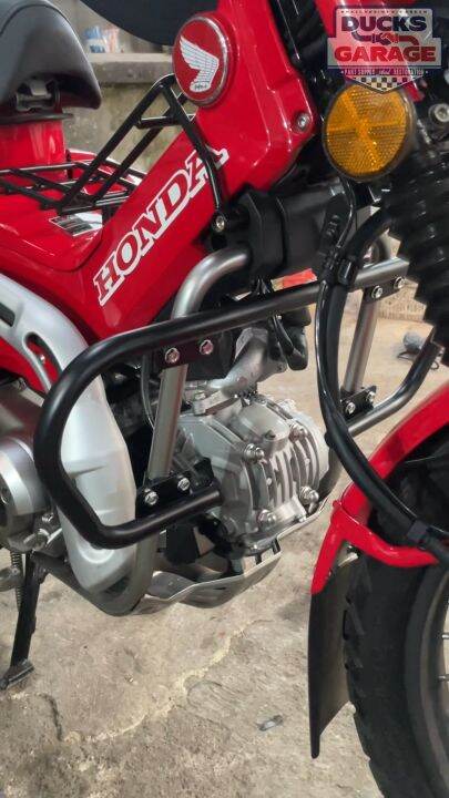 Crash Bar Engine Guard Pelindung Mesin Honda CT 125 CT125 By Ducks ...