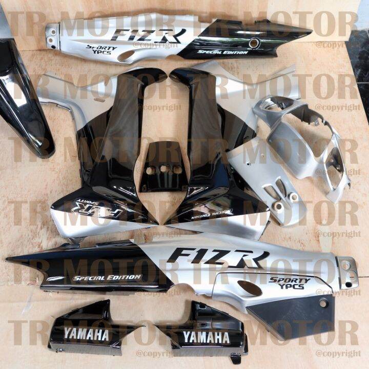 Cover Body Fizr F1zr Malboro Silver Hitam Full Set Halus Cover Bodi ...