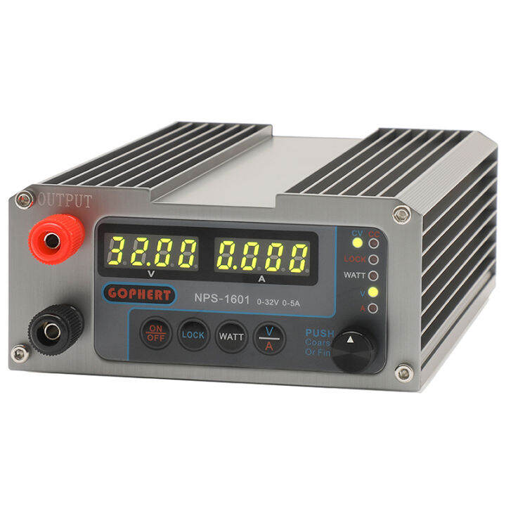 Adjustable DC Stabilized Voltage Power Supply Portable Constant Voltage ...