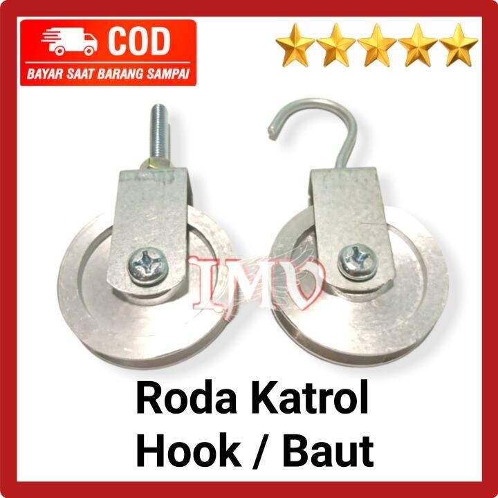 Roda Kerekan Burung Gantungan Sangkar Burung Perkutut Katrol Kerekan ...