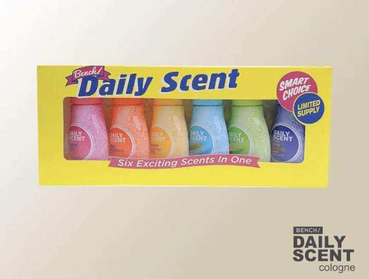 BENCH/ DAILY SCENT 6-in-1 Trial Pack Cologne 25 ML | Lazada PH