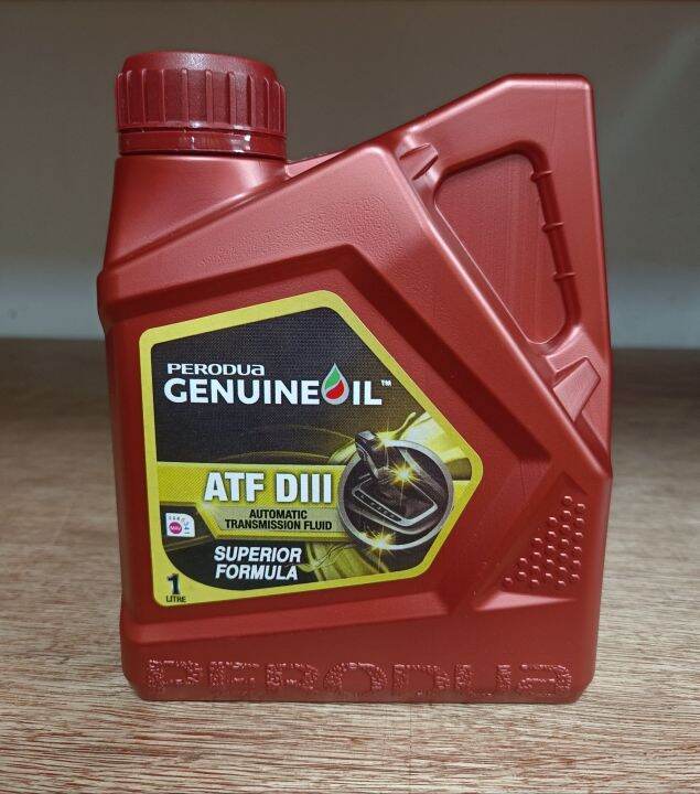 PERODUA ATF D111 RED NEW 1L AUTO TRANSMISSION FLUID GEAR OIL MINYAK GEARBOX AUTO (MYVI LAGI BEST ...