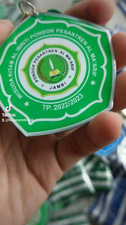 PROMO medali custom wisuda Resin Arkrilik untuk TK SD SMP SMA Stainless ...