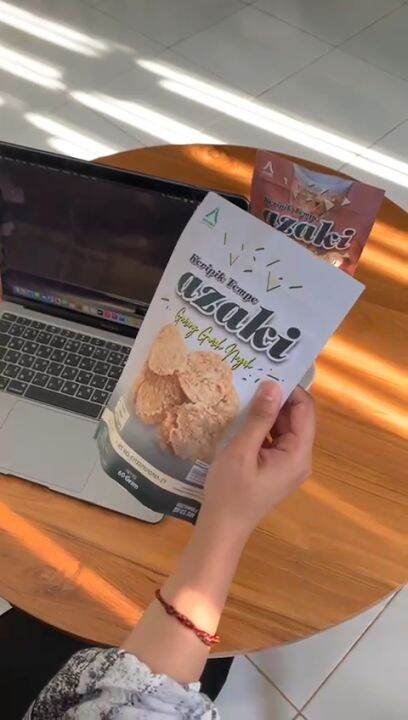 keripik tempe murni azaki 1 kg | Lazada Indonesia