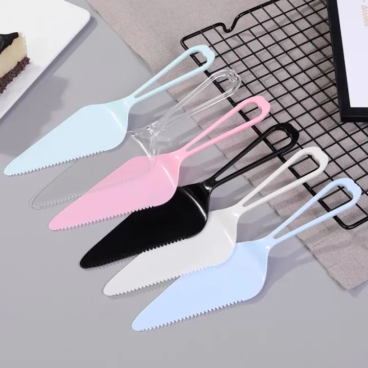 Spade Plastic Cake Knife Knives with Individual Packing Pisau Kek ...