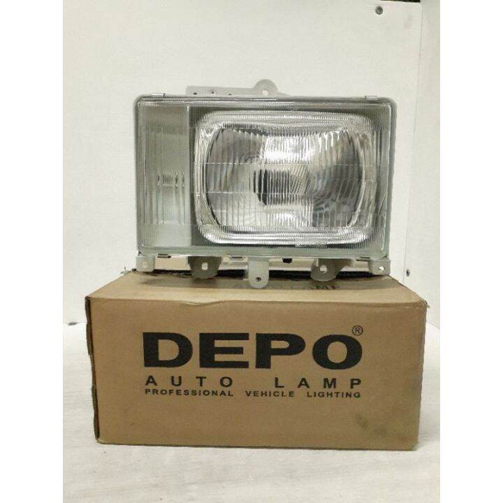 DEPO HEADLIGHT-ASSEMBLY MITSUBISHI CANTER OLD MODEL | Lazada PH