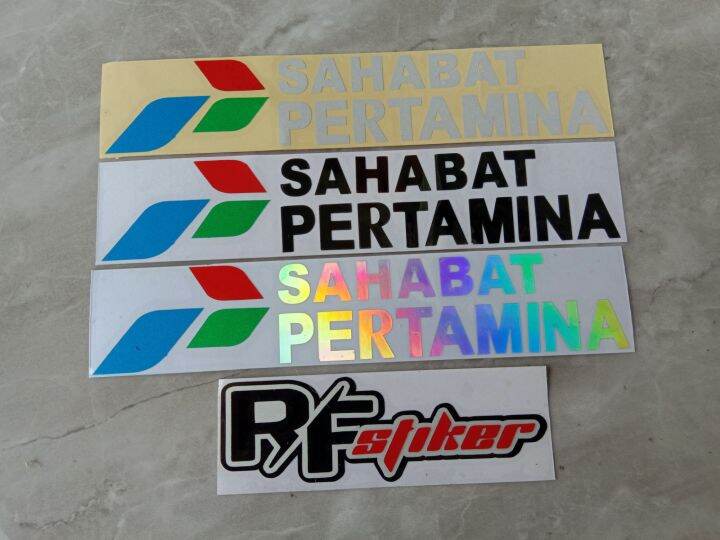 Stiker sahabat pertamina cutting sticker motor sahabat pertamina murah ...