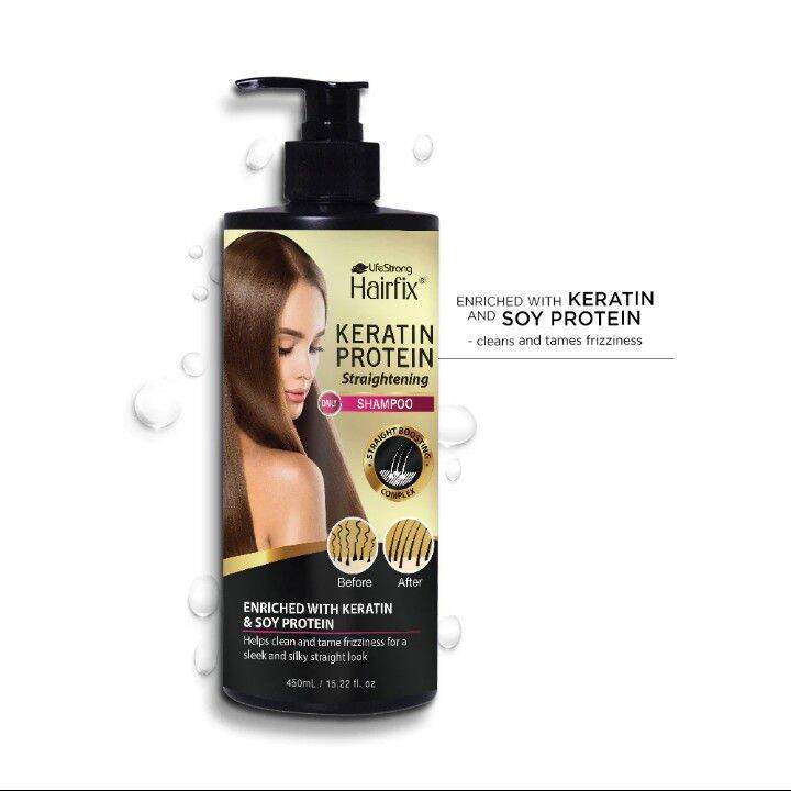 Hairfix Keratin Protein Straighting Shampoo 450 | Lazada PH