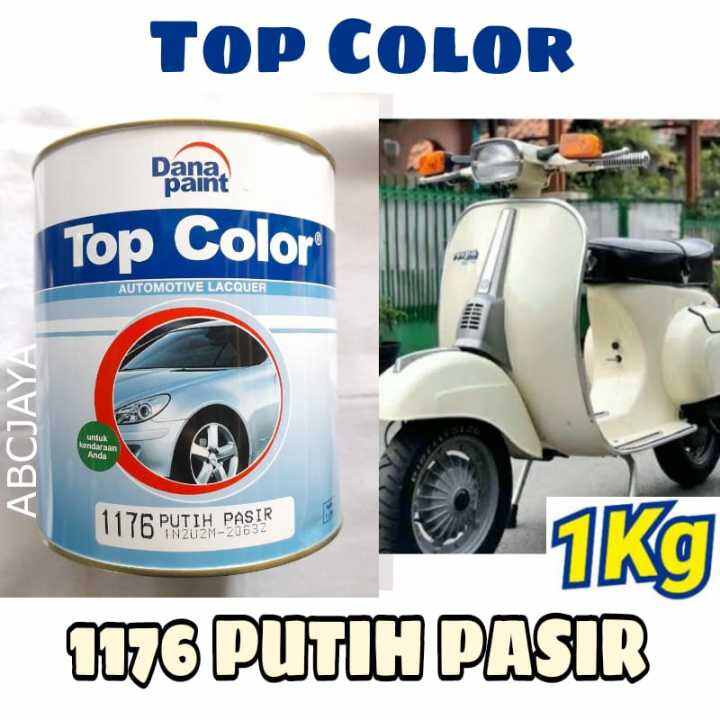 (JAWA-BALI) Cat Danapaint Top Color 1176 Putih Pasir 1Kg Putih Tulang ...