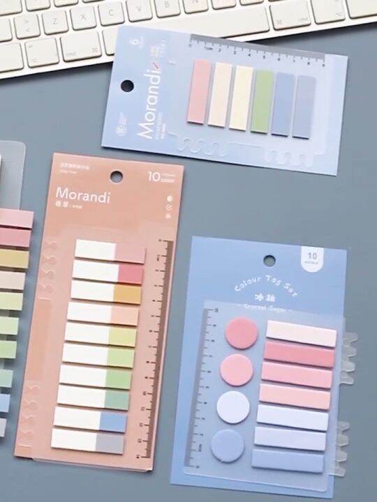 200 Pcs Colorful Sticky Note Loose-Leaf Index Stickers School Office ...