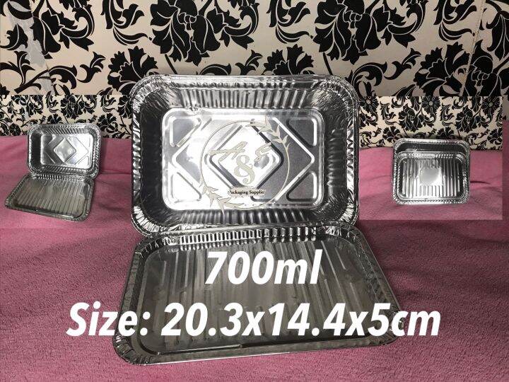 Aluminum pan tray (baked sushi) /700ml bundle by 100’s | Lazada PH