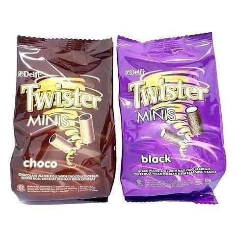 Twister minis 80gr choco dan black | Lazada Indonesia