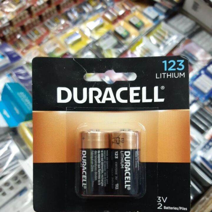 ถ่าน Duracell CR123A, DL123 Lithium 3V สำหรับเครื่อง AED ของใหม่ ของแท้ | Lazada.co.th