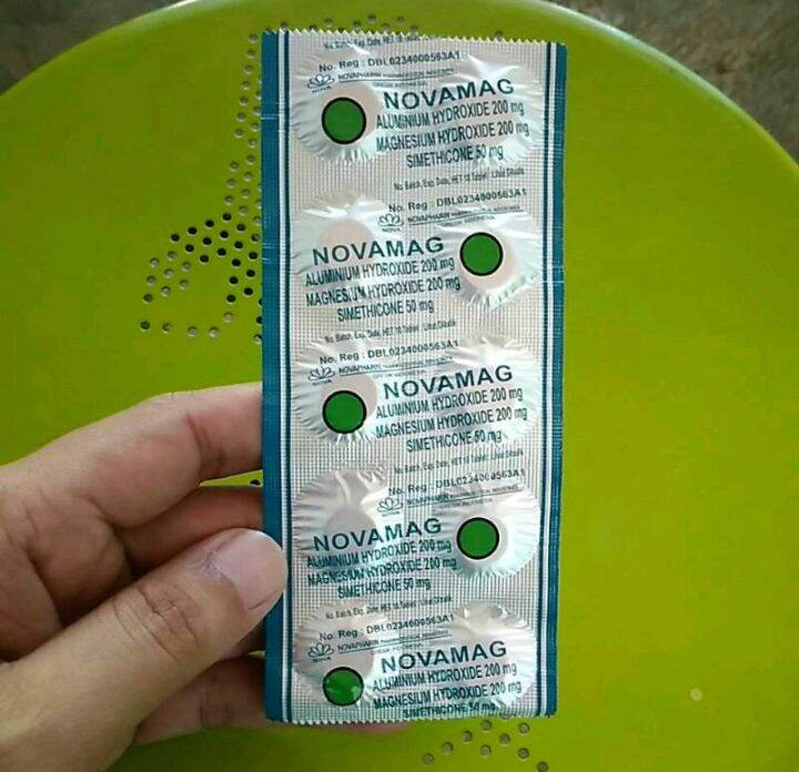 NOVAMAG TABLET (Obat Maag, Mual, Kembung, Nyeri Ulu Hati, Lambung ...