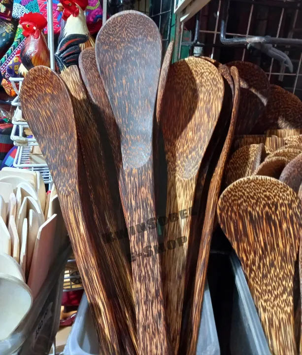 Anahaw Wooden Ladle Native Sandok made in Kalinga | Lazada PH