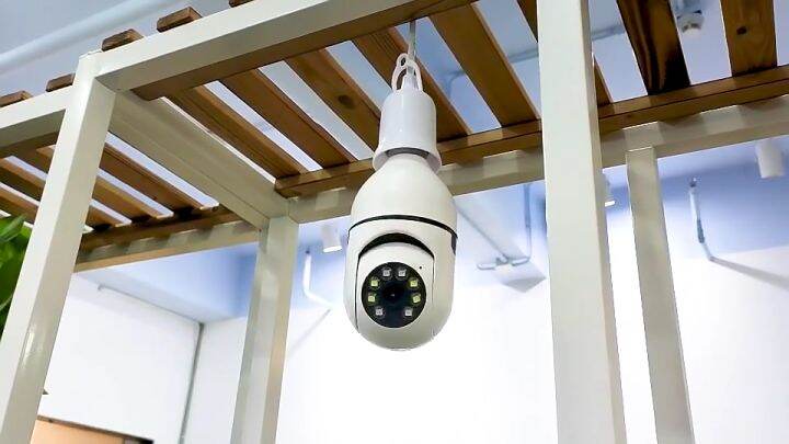 V380 Huawei Bulb CCTV Camera Monitor Home Security Camera WiFi ...