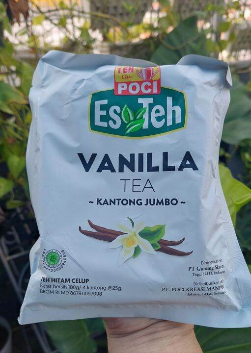 teh poci vanilla 100 gr teh poci vanila hitam teh poci vanilla jumbo ...