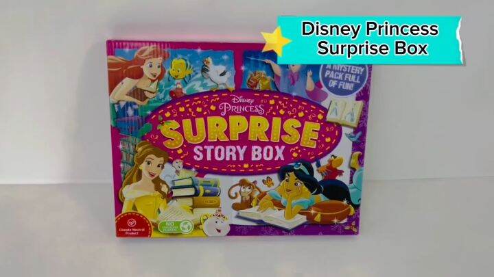 Disney Princess Surprise Story Box Boxset With 4 Books Stickers ...