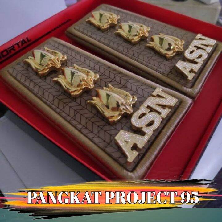 PANGKAT ASN 4B Karawang list khaki | Lazada Indonesia