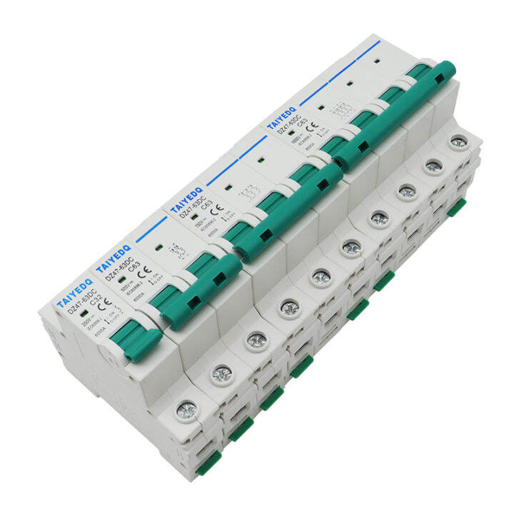 4P DC 1000V Mini Solar DC Circuit Breaker MCB for PV Switch 10A 16A 20A 32A 40A 50A 63A Air ...