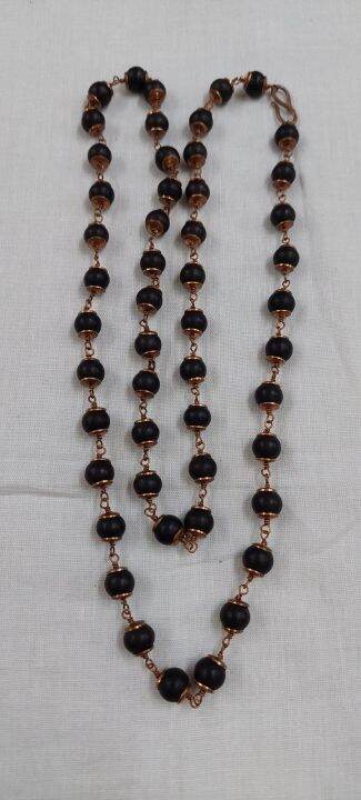 Karungali Malai 54 with Copper Cap Ebony Mala | Lazada