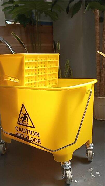 Kleensafe 20L Heavy Duty Commercial Mop Squeezer Mop Bucket Wringer ...