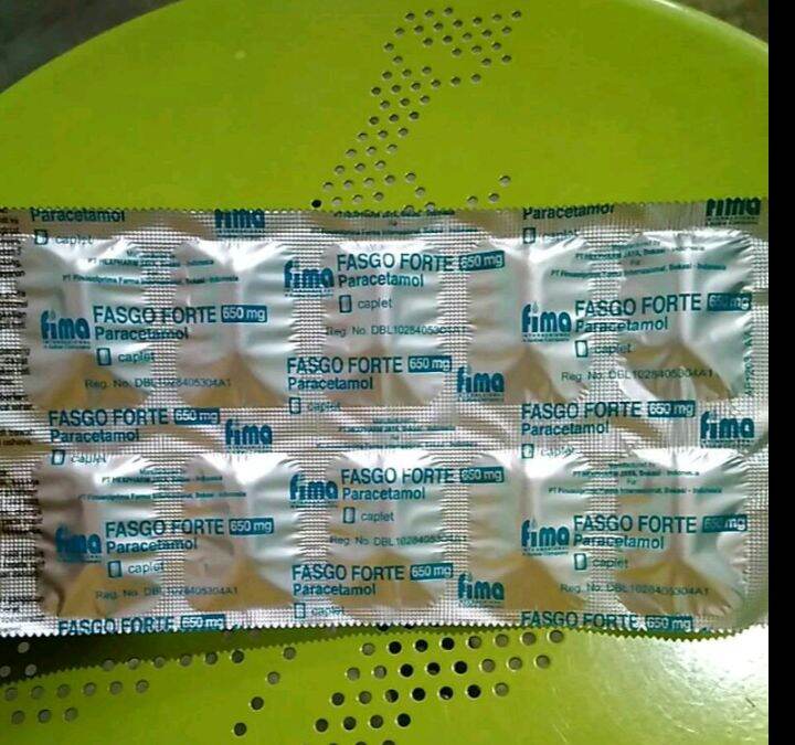 FASGO FORTE 650 MG Paracetamol Fima | Lazada Indonesia