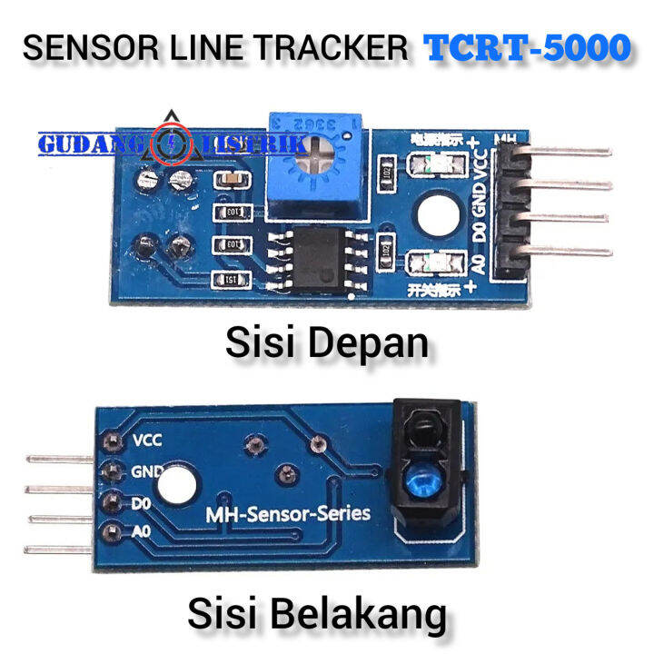 TCRT-5000 IR Sensor Line Tracker Line Follower Infrared Inframerah | Lazada Indonesia