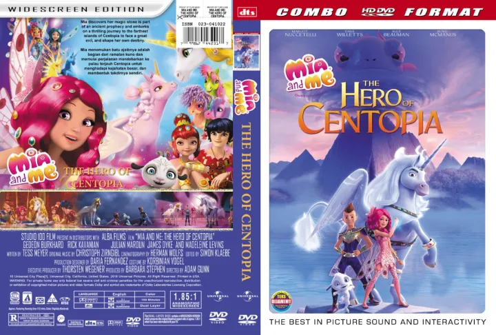 KASET DVD FILM ANIMASI 2022: THE HERO OF CENTOPIA | Lazada Indonesia