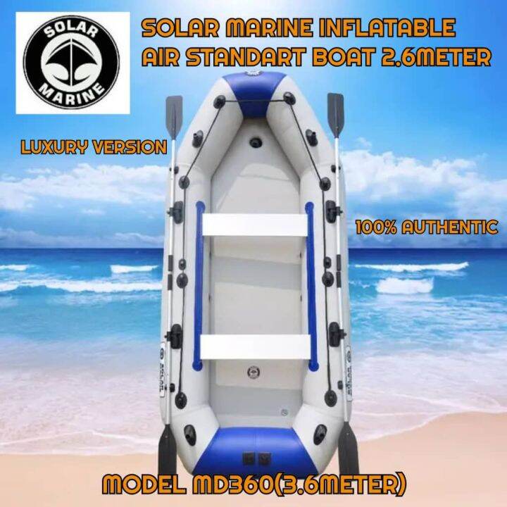 Original Solar Marine Inflatable Air Boat 3.6 Meter MD360 Bot Angin Solar Marine | Lazada