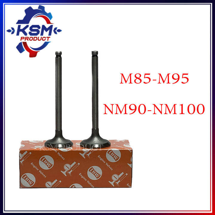 วาล์วไอดี ไอเสีย M85-M95/NM90-NM100 รถไถเดินตามสำหรับเครื่อง Mitsubishi | Lazada.co.th