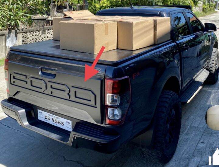 FORD RANGER 2012-2021 TAIL GATE CLADDING | Lazada PH