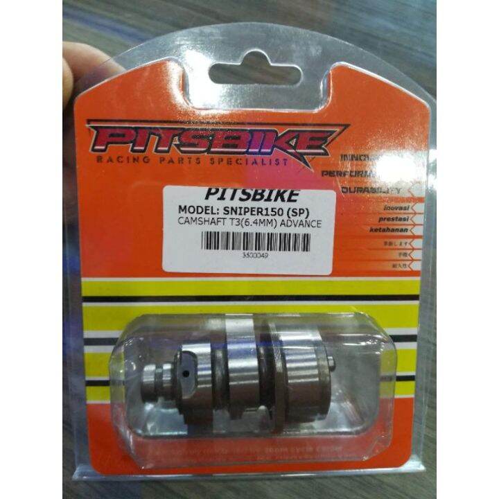 PITSBIKE SNIPER150 6.4MM RACING CAMSHAFT V4 Cam Cams PITSBIKE 6.4 ...