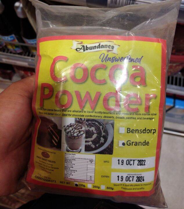 UNSWEETENED COCOA POWDER 100g. | Lazada PH