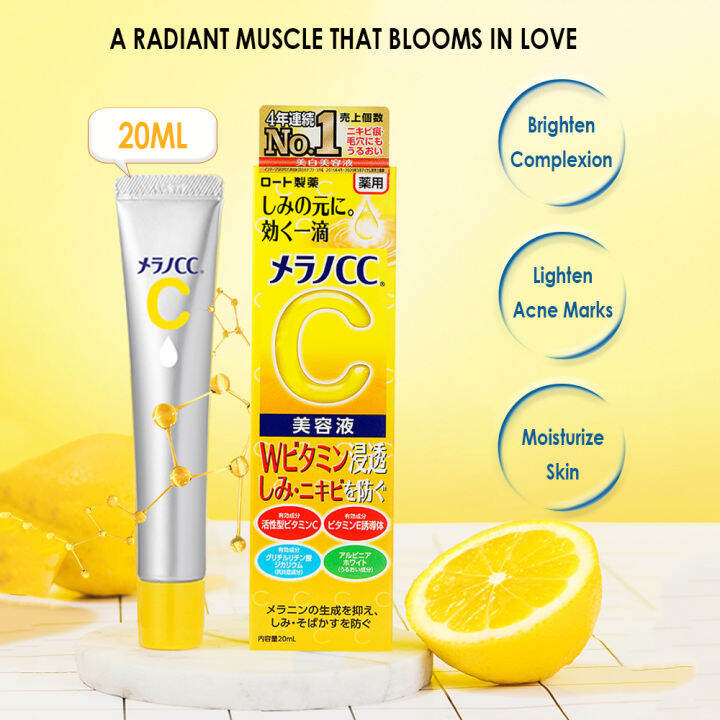 Japan Original Melano CC Brightening for Face Dark Spots melano cc ...