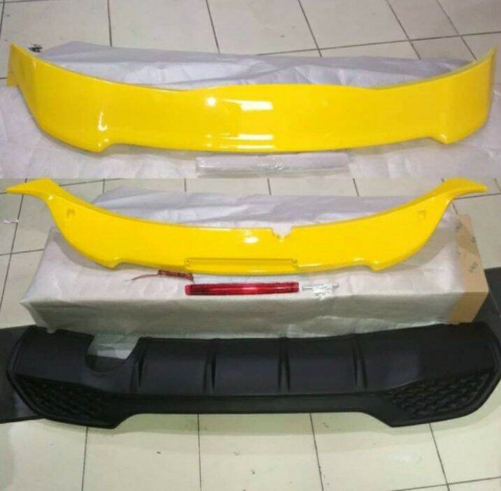 paket spoiler model RS dan difuser all new Brio 2019 | Lazada Indonesia