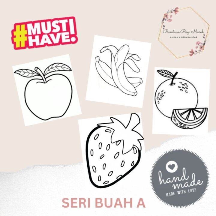 4 LEMBAR Worksheet Mewarnai Anak Kertas Gambar Sketsa Mewarnai Anak ...