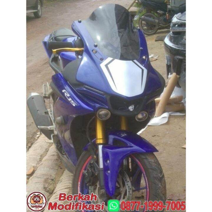 Headlamp Model R1 Lampu Lis Lampu Visor PNP Yamaha R15 V3 VVA | Lazada ...