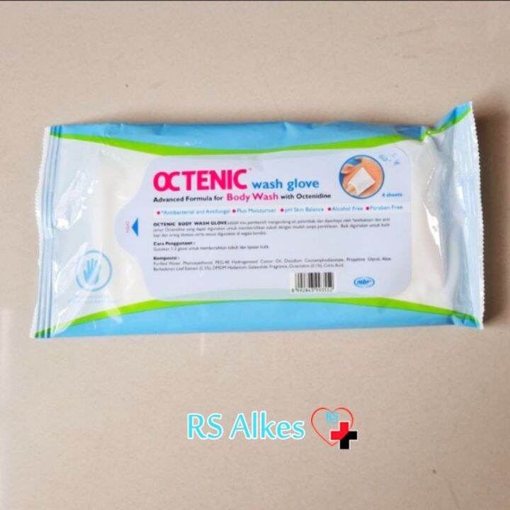 Octenic Body Wash Glove Octenic Wash Glove Washlap Octenic | Lazada ...