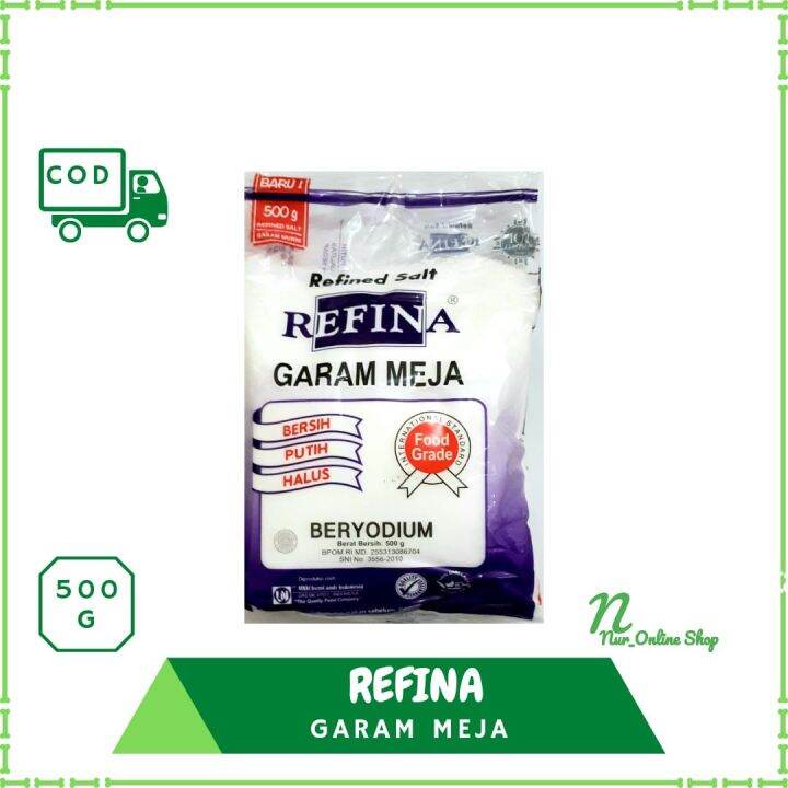 REFINA GARAM MEJA 500 G | Lazada Indonesia